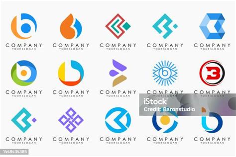 창조적 인 편지 B 로고 아이콘 세트입니다 고급스럽고 우아하고 단순한 비즈니스를위한 디자인 3에 대한 스톡 벡터 아트 및 기타 이미지 Istock