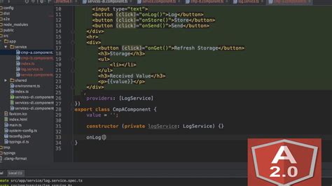 55 Angular 2 The Complete Guide Final Version Example Injecting The