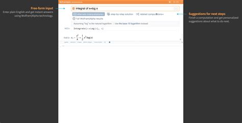 Wolfram Alpha Notebook Edition Sciexperts