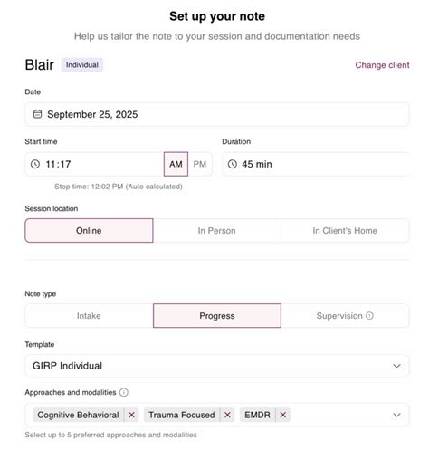 How To Write Girp Notes With Examples Girp Progress Notes
