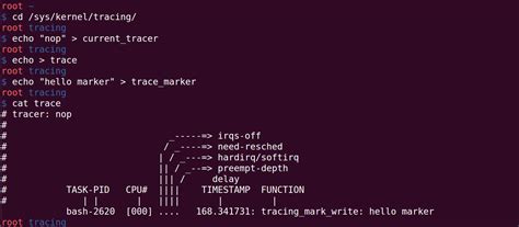 debugging linux kernel using ftrace part 20 write into trace file