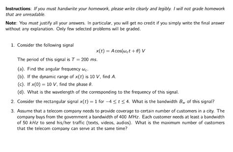 solved instructions if you must handwrite your homework
