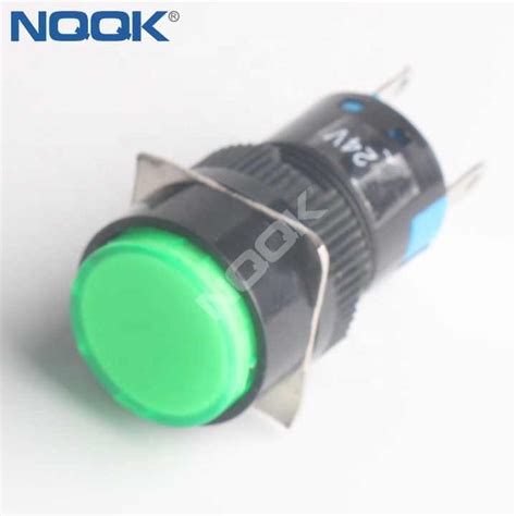 La16 Button Power Switch Reliable 5 Pin Lamp Control