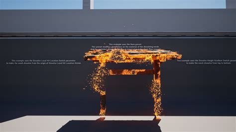 Dissolve Any Mesh Unreal Engine Asset