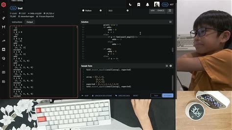 Codewars Python Hhkb Keyboard 40 Min Real Time No Talking Ep