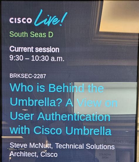 Ciscolive Steve Mcnutt