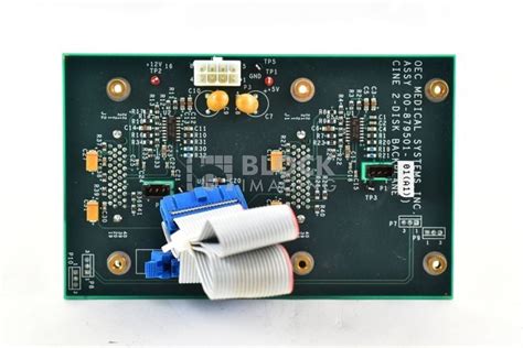 00 879501 01 Oec Urology Suite Cine 2 Disk Backplane Board Block Imaging
