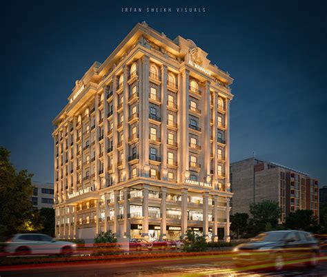 Classical Building On Behance