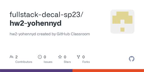 Github Fullstack Decal Sp23hw2 Yohennyd Hw2 Yohennyd Created By Github Classroom