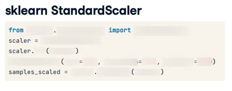 Sklearn Standardscaler Diagram Quizlet