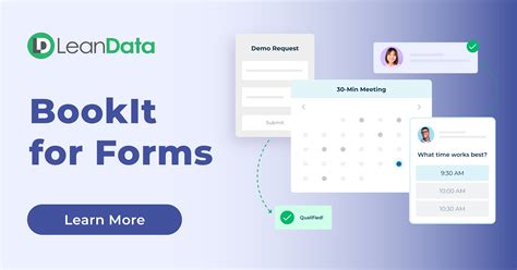Bookit For Forms Meeting Scheduling From Leandata