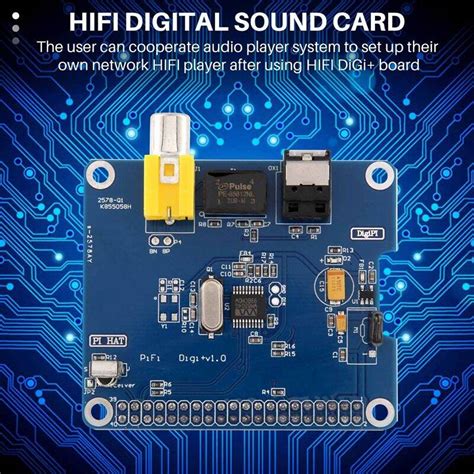 Sc07 Raspberry Pi Hifi Digi Digital Sound Card I2s Spdif Optical Fiber For Raspberry Pi 3 2