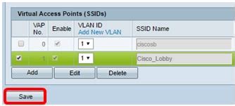 Configure Wireless Security Settings On A WAP Cisco