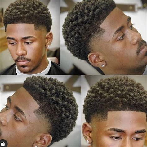 Pin By Ernest Esuu On Black Men Hairstyles Taper Fade Curly Hair Low