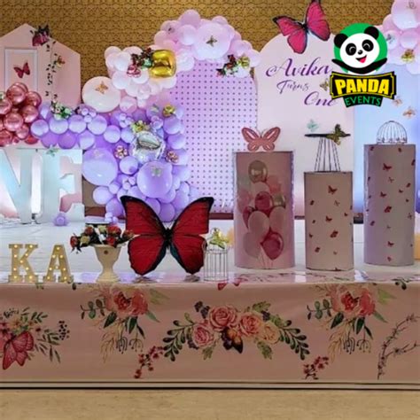 Creative Butterfly Theme Birthday Decoration And Games