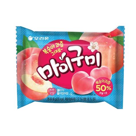 오리온 마이구미 복숭아 79g 10입 중량 업 홈플러스 택배배송