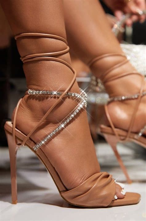 Pin By Pretty In Pink On S H O E S 4 Heels Lace Up High Heels