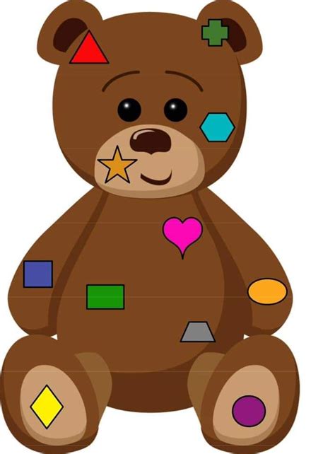 Interactive Teddy Bear Shape Matching Game