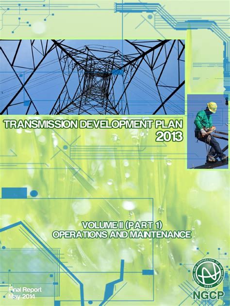 Transmission Development Plan Ngcp Pdf Electric Power Transmission Electrical Substation
