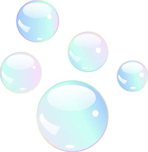 Iridescent Soap Bubbles Illustration Free High Quality Png Clipart