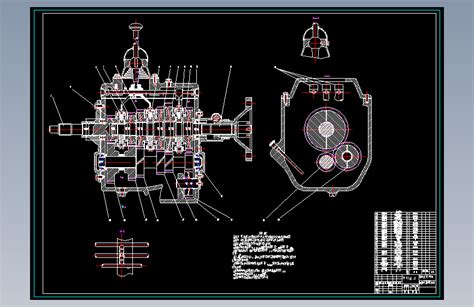 中间轴式五挡变速器设计（变速器壳体部件） Autocad 2007 模型图纸下载 懒石网