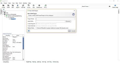 Evaluating Web Services Using Soapui