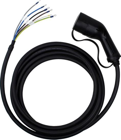 LDY Laadkabel Met Open Einde Electrische Hybride Laadkabel Auto Type Met Bol