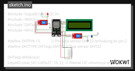 Esp22 Projek Kandang Wokwi Esp32 Stm32 Arduino Simulator