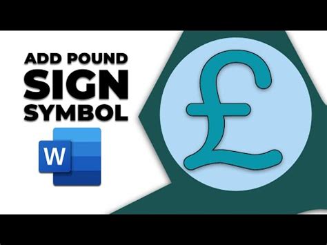 How To Add Pound Sign Symbol In Word The Graphic Home