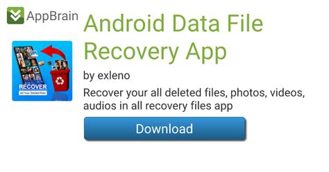 Android Data File Recovery App For Android Free App Download