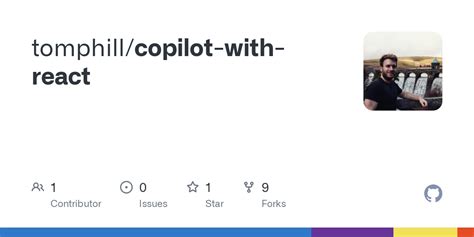 Github Tomphillcopilot With React