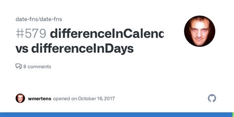 Differenceincalendardays Vs Differenceindays · Issue 579 · Date Fns