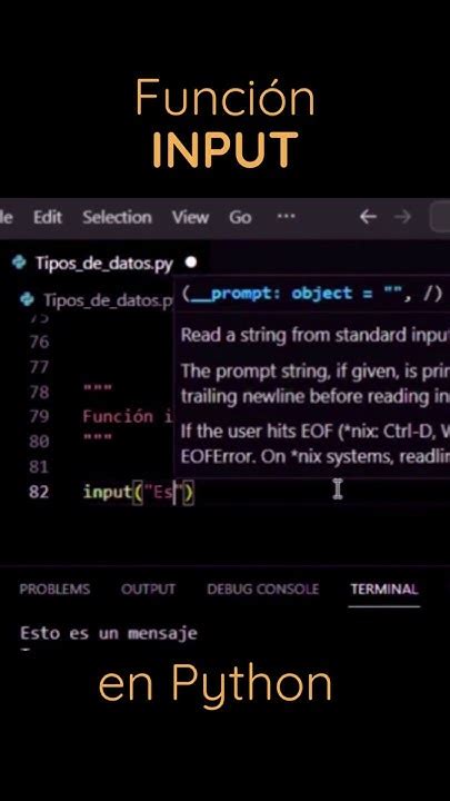 Interactua Con El Usuario Así Python Inputs Aprendepython Youtube