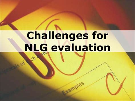 Ppt Evaluation In Nlg Powerpoint Presentation Free Download Id3309922