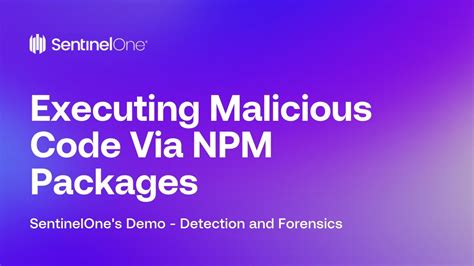 Executing Malicious Programs Through Postinstall Sentinelones Demo Detection And Forensics