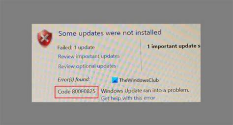Fix X F Windows Update Error