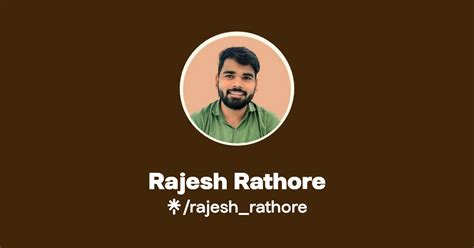 Rajesh Rathore Linktree