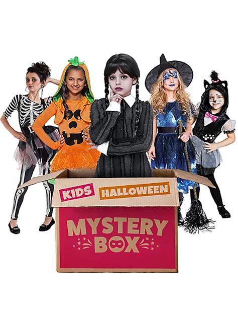 Mystery Box Halloween 3 Kostüme Für Mädchen