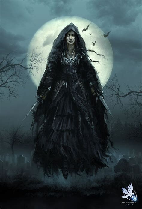 Elizabeth C Simeks Blog Witch Art Dark Witch Character Art