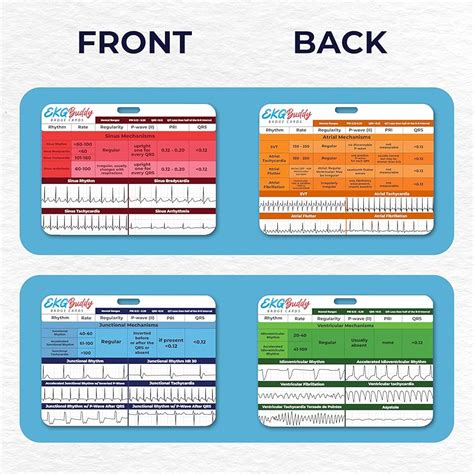 Basic Arrhythmia Cheat Sheet Essential Ekg Cheat Sheets For Nursing