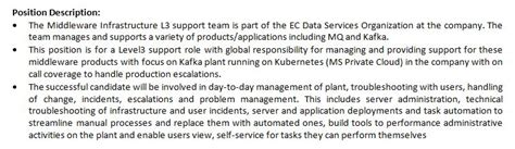 Hiring Kafka Hybrid C2c W2 Devopsengineer Devopsjobs Devops