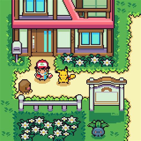 Artstation Pokemon In My Style Warren Clark Pixel Art Pokemon
