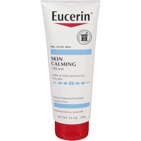 Eucerin Skin Calming Daily Body Cream Unscented 8oz Brickseek