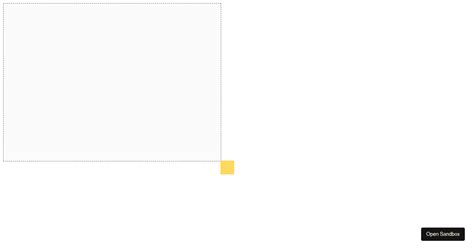 React Resizable Box Codesandbox