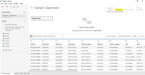 Tableau Data Extracts Vs Live Direct Connections By Yuvraj S Medium