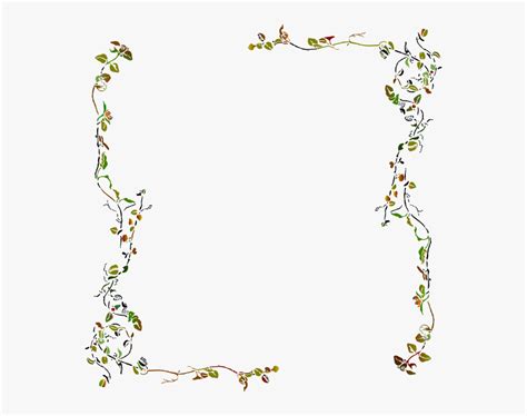 Clip Art At Clker Tree Branch Border Transparent HD Png Download Transparent Png Image