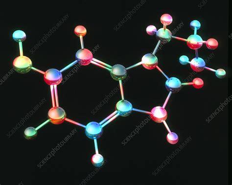 Serotonin Molecule Stock Image A619 0063 Science Photo Library