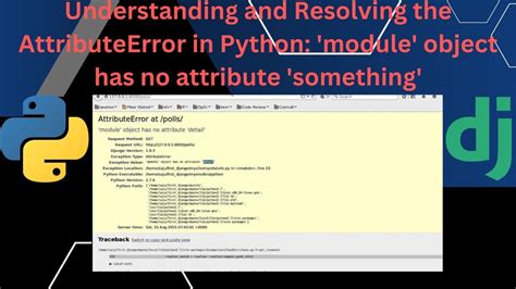 How To Fix Attributeerror In Python