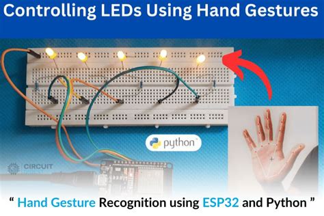 Esp32 Python Led Mediapipe Project Diy Circuitdigest