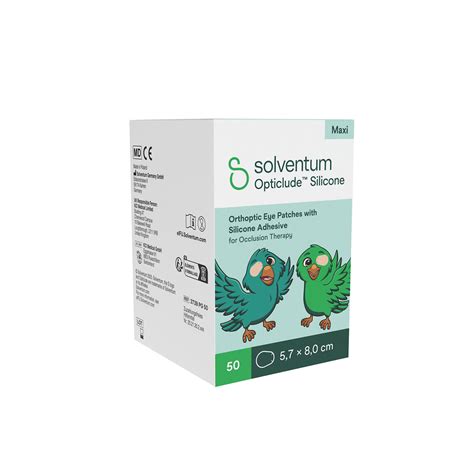 Solventum™ Opticlude™ Augenpflaster Mit Silikonkleber Zur